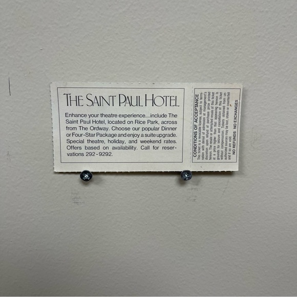 Office | Vintage 1993 Phantom Of The Opera Ticket Stub | Poshmark